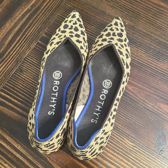 Rothy's | Shoes | Rothys Leopard Flats | Poshmark